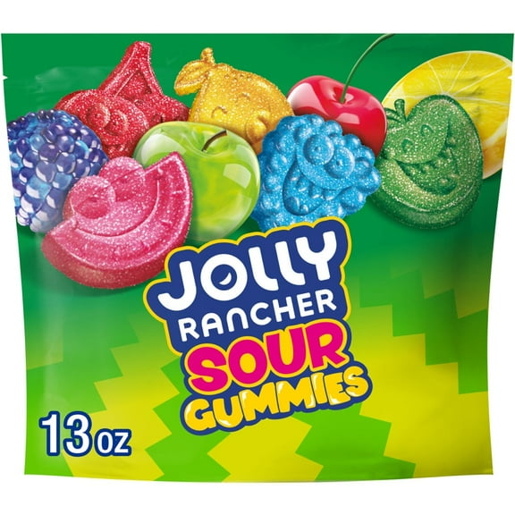 Jolly Rancher Gummies, Sour Lemonade Flavors, Sour Cherry, Lime ...