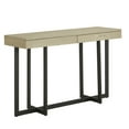 Weston Home Nadian Wood and Metal Console Table, Ivory - Walmart.com