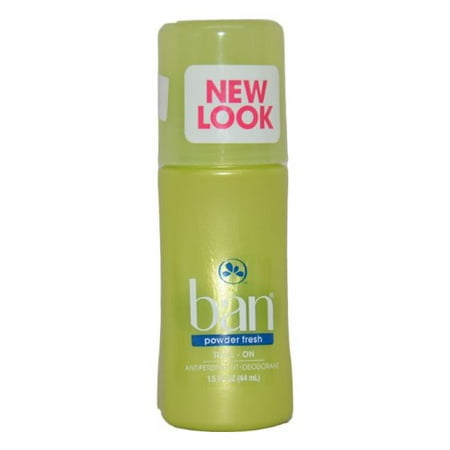 Powder Fresh Original Roll-On Antiperspirant Deodorant By Ban for ...