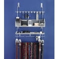 Longstem Organizers Men's 9100 Tie Belt Rack Hanging Valet Accessory ...