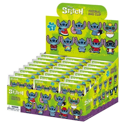 Stitch 3d Foam Collectible Bag Clip Series 4 | Walmart Canada