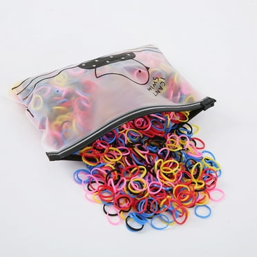 Classic Mini Glitter Pollyband Elastics 75pc - Walmart.com