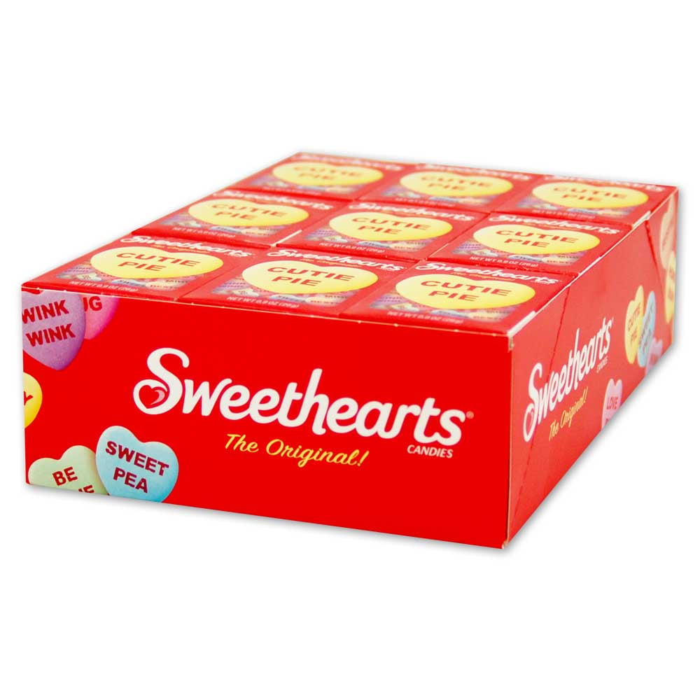 Sweethearts Candies 0.9 oz Boxes, 36 Count - Walmart.com