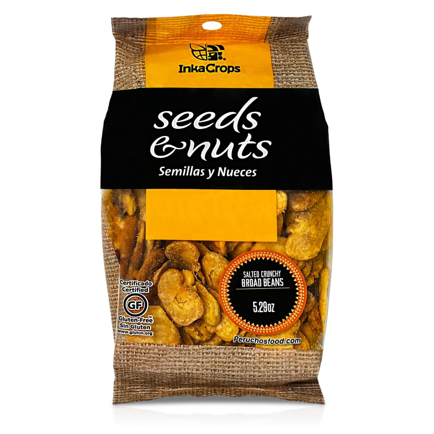 Inka Crops Habas Tostadas saladitas | Peruvian Broad Beans 5.29oz ...