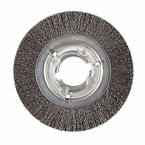ADVANCE BRUSH 81223 4-1/4" CRIMPED WIRE WHEEL WIDE FACE .012 CS WIRE ...