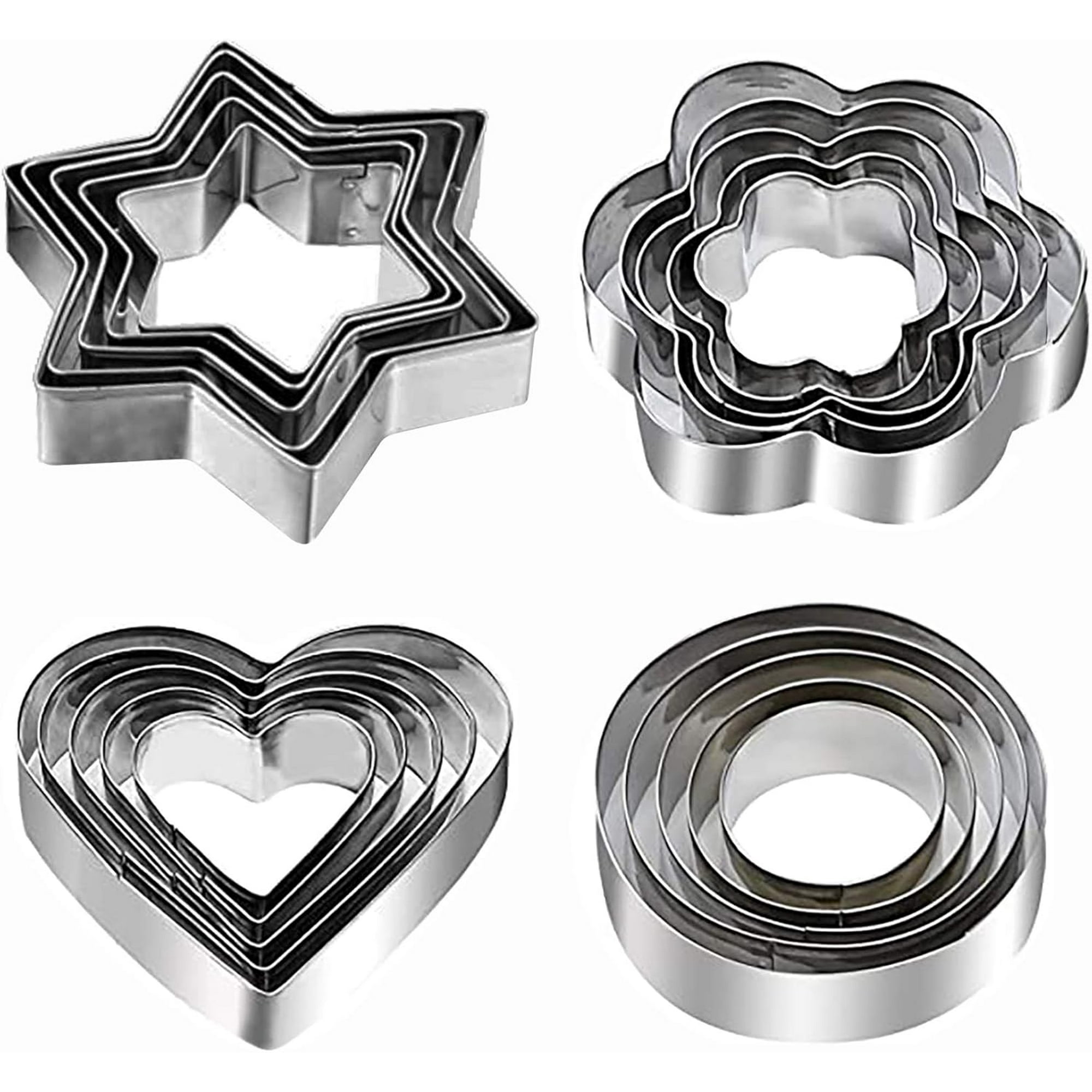 Dutchman Kitchen Craftsmanship  Mini Cookie Cutters Shapes Set For Precise Pastry Cutting  Strong And Sturdy Design Ensures Durability  Perfect For Cr