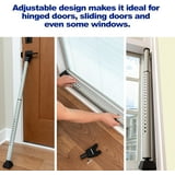 Brinks Commercial Steel Adjustable 25in-43in Heavy-Duty Security Bar ...