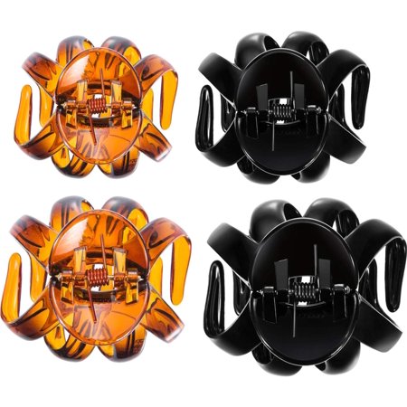 ORUYROP Bememo 4 Pieces Large Grip Octopus Clip Spider Hair Claw ...