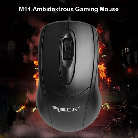 Mymisisa M11 Gaming Mouse 4 Way Scroll Wheel Wired Ambidextrous Mice ...