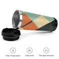 2.3×7.6in Stainless Steel Water Cup Double Layer Design Thermal ...