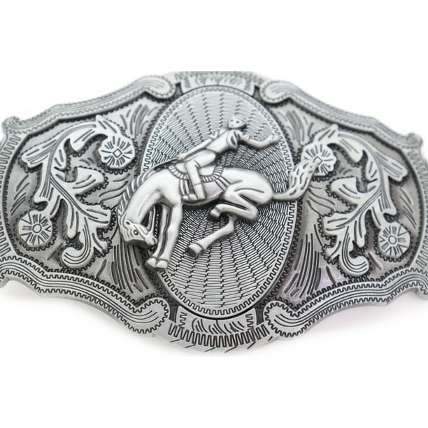 Alwaystyle4You - New Men Silver Metal Western Fashion Belt Buckle Rodeo ...