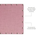 Linon Krall 24 x 36 inch Corkboard, Pink, Bulletin Boards, Can Be ...