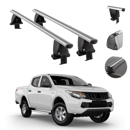 Smooth Roof Rack Cross Bar Luggage Carrier For Mitsubishi L200 Triton ...