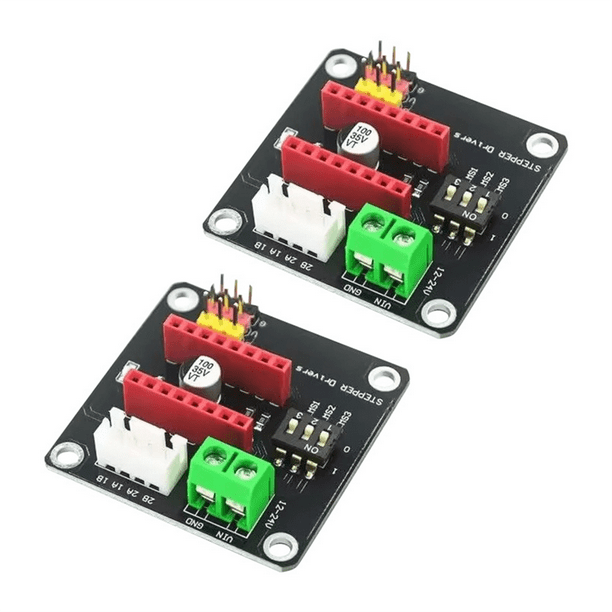 2Pcs DRV8825 A4988 3D Printer 42 Stepper Motor Driver Controller Expansion Module for Arduin R3 ...