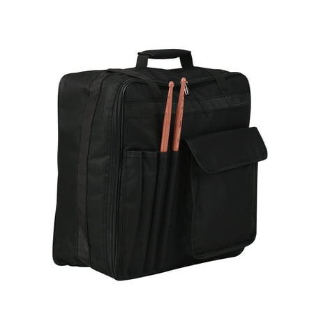 Professional 14 Inch Snare Drum Bag with Shoulder Strap Outside Pockets ...