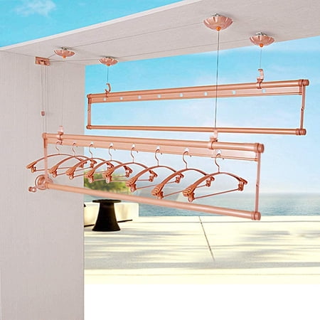 Drying Rack Indoor, Balcony Adjustable Clothes Hanger, Lifting Rack (B ...