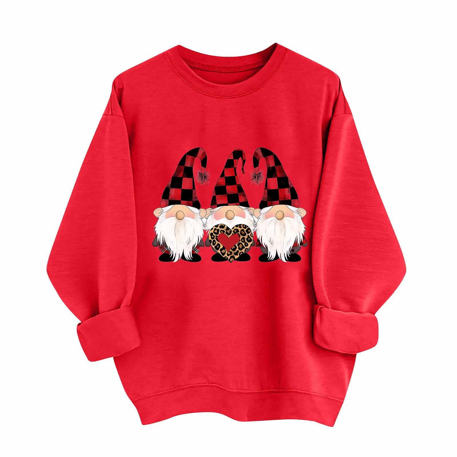 Click here for Lcklvx Christmas Sweatshirts For Women Crewneck Cu... prices