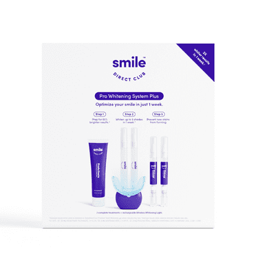 SmileDirectClub Pro Teeth Whitening System, 4 Pack Gel Pens with LED ...