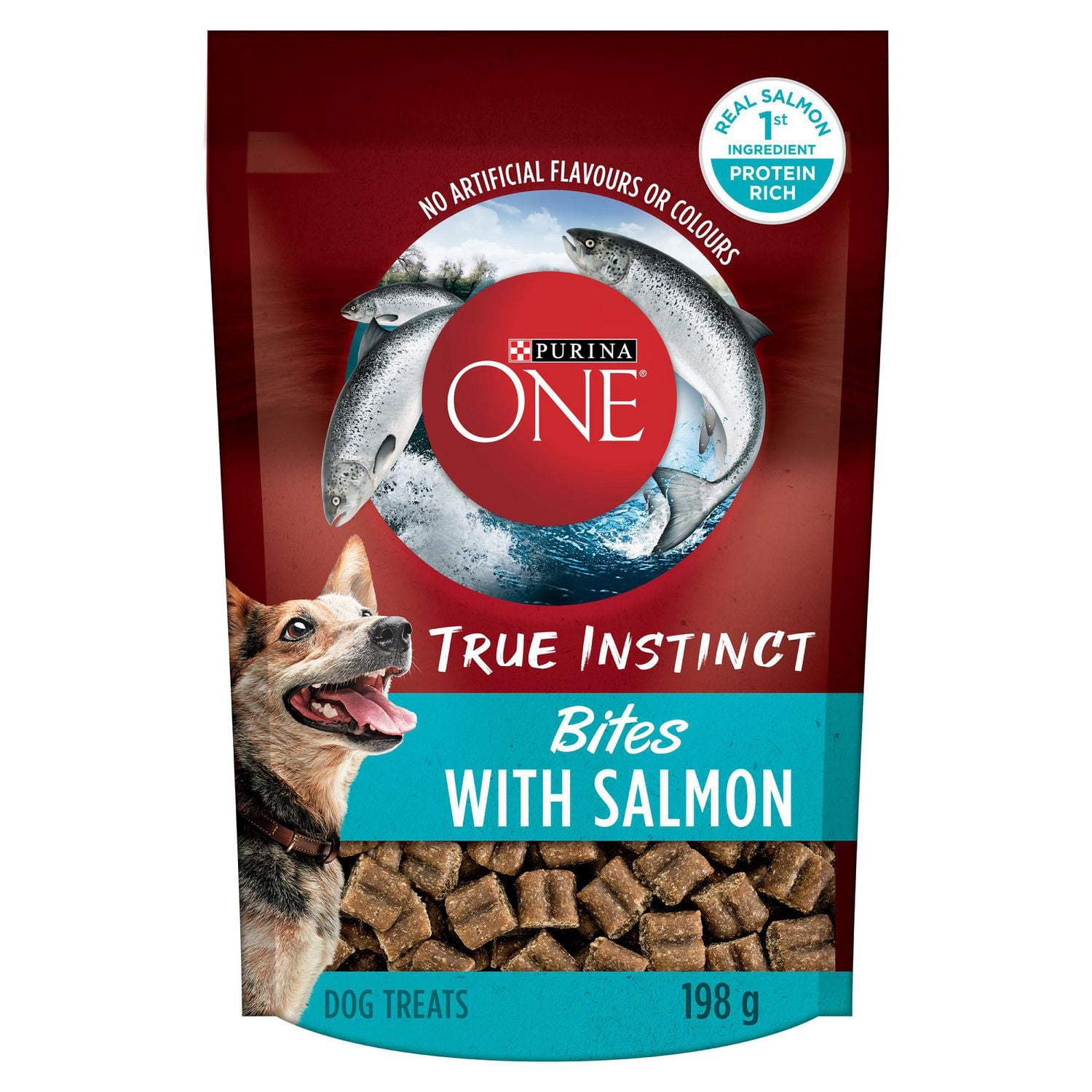 Purina ONE True Instinct Salmon Bites, Dog Treats, 198-566 g - Walmart.ca