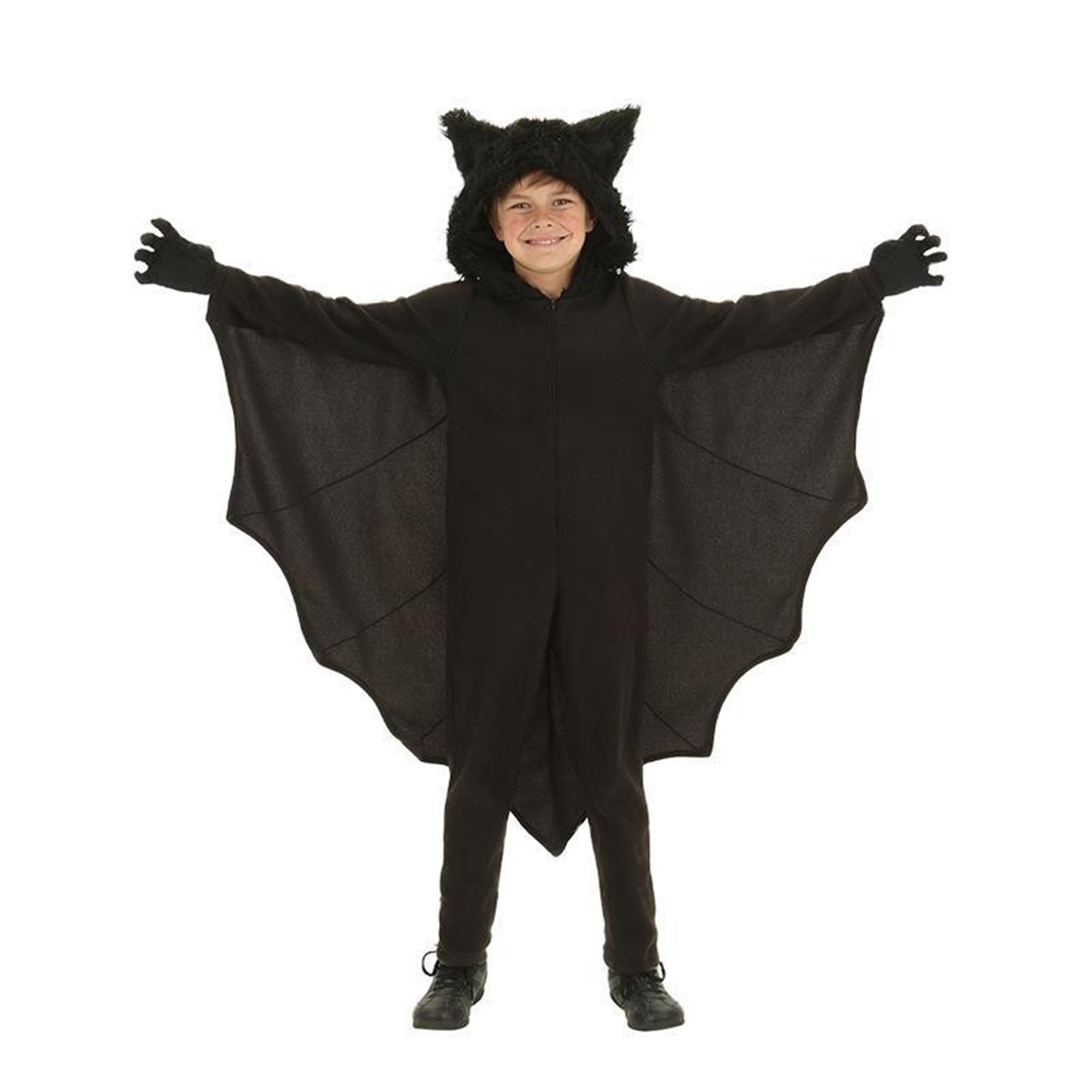 Click here for Diconna Kids Halloween Bat Costume Zipper Hooded J... prices