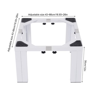 Walmart 2-in-1 Heavy Duty Washing Machine Stand, 28" Washer Dryer ...