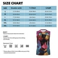 Balery Cartoon Big-Eyed Dog Men's Sleeveless Muscle Shirts Workout Tank ...