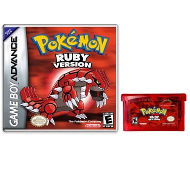 Set of 5 Pokémon Game Cartridges for Game Boy Advance - Emerald, Ruby ...