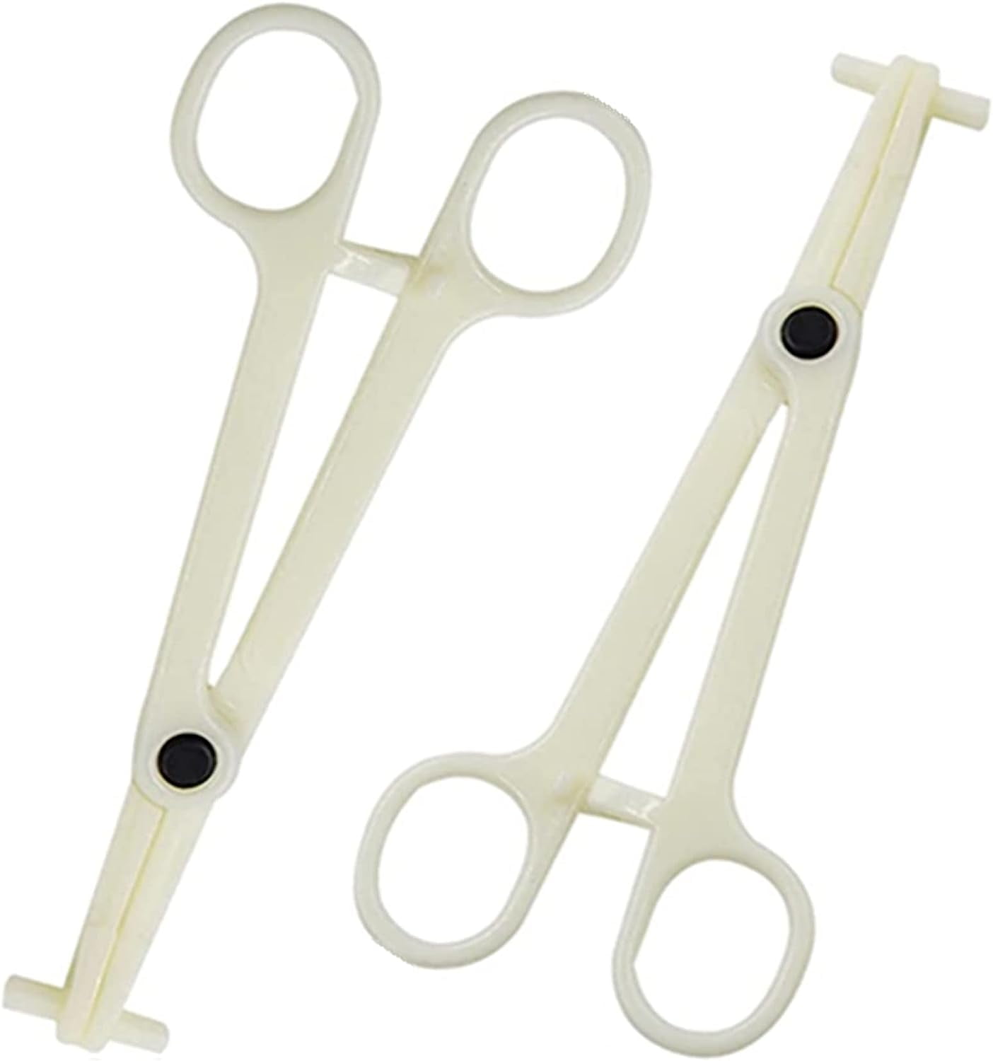 Body Piercing Clamps - 25PCS Disposable Forceps Clamp Claw Slotted ...