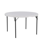 Lifetime 60 inch Portable & Heavy Duty Round Folding Table, Indoor ...