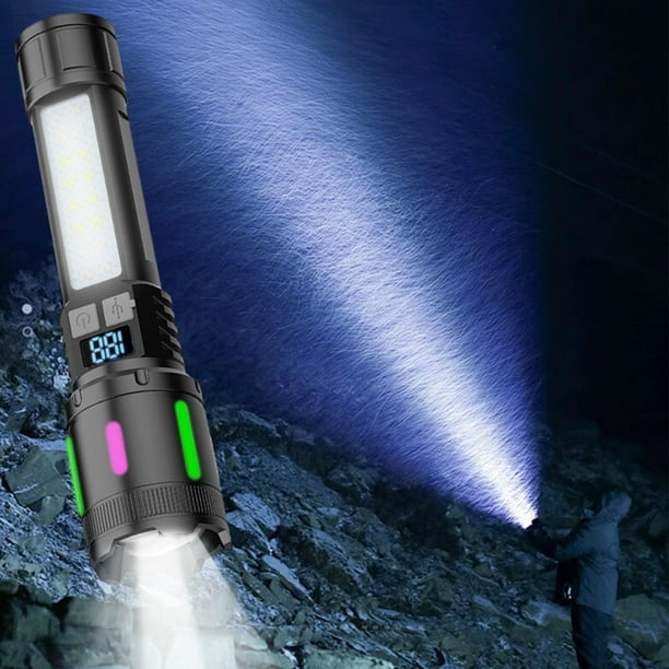 Xihbxyly Oferta de iluminación Linterna láser blanca que enfoca largas ...