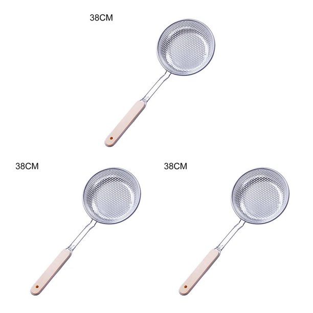 Justharion Colander Strainer Noodle Cooking Spatula Spoon Strainer ...