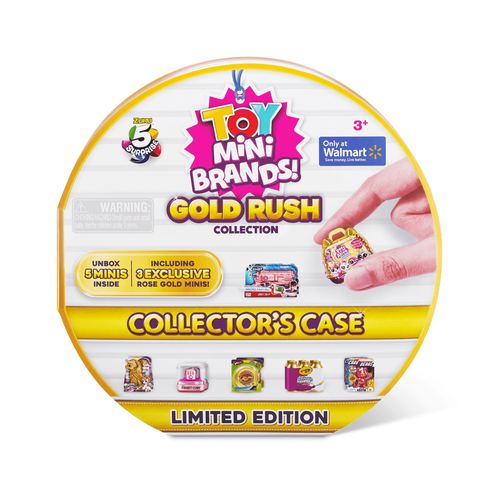 Buy 5 Surprise Toy Mini Brands Gold Rush Limited Edition Collectors ...