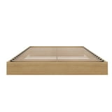 Nexera Full Size Platform Wood Bed Frame, Natural Maple - Walmart.com