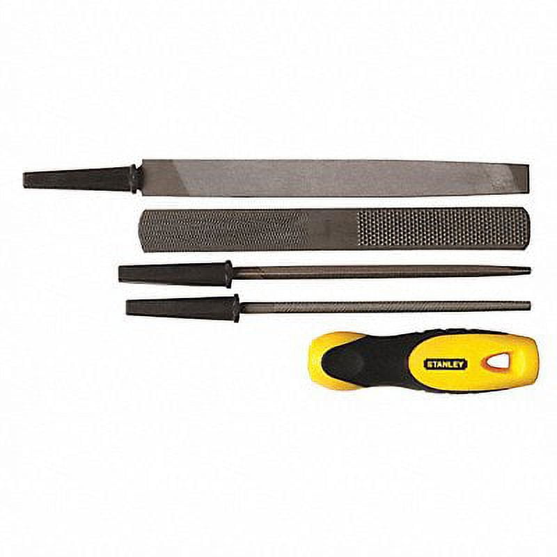 Stanley Hand File Set,American,5 Pieces 22-314 - Walmart.com