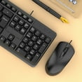 Keyboard and Mouse Full Size USB Basic Corded Mouse Keyboard Combo Set ...