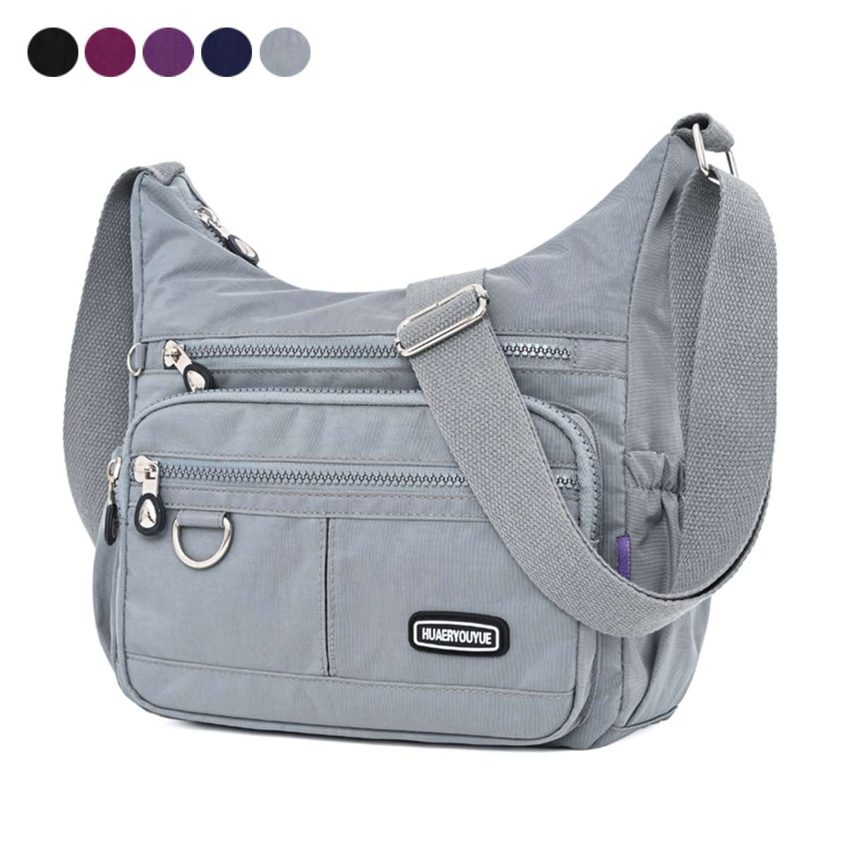 Spencer Women Crossbody Handbag Waterproof Nylon Handbag Purse Bag ...