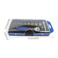38 in 1 Ratchet Bit Set Socket Repair Tool Set Multi-functional Precise ...