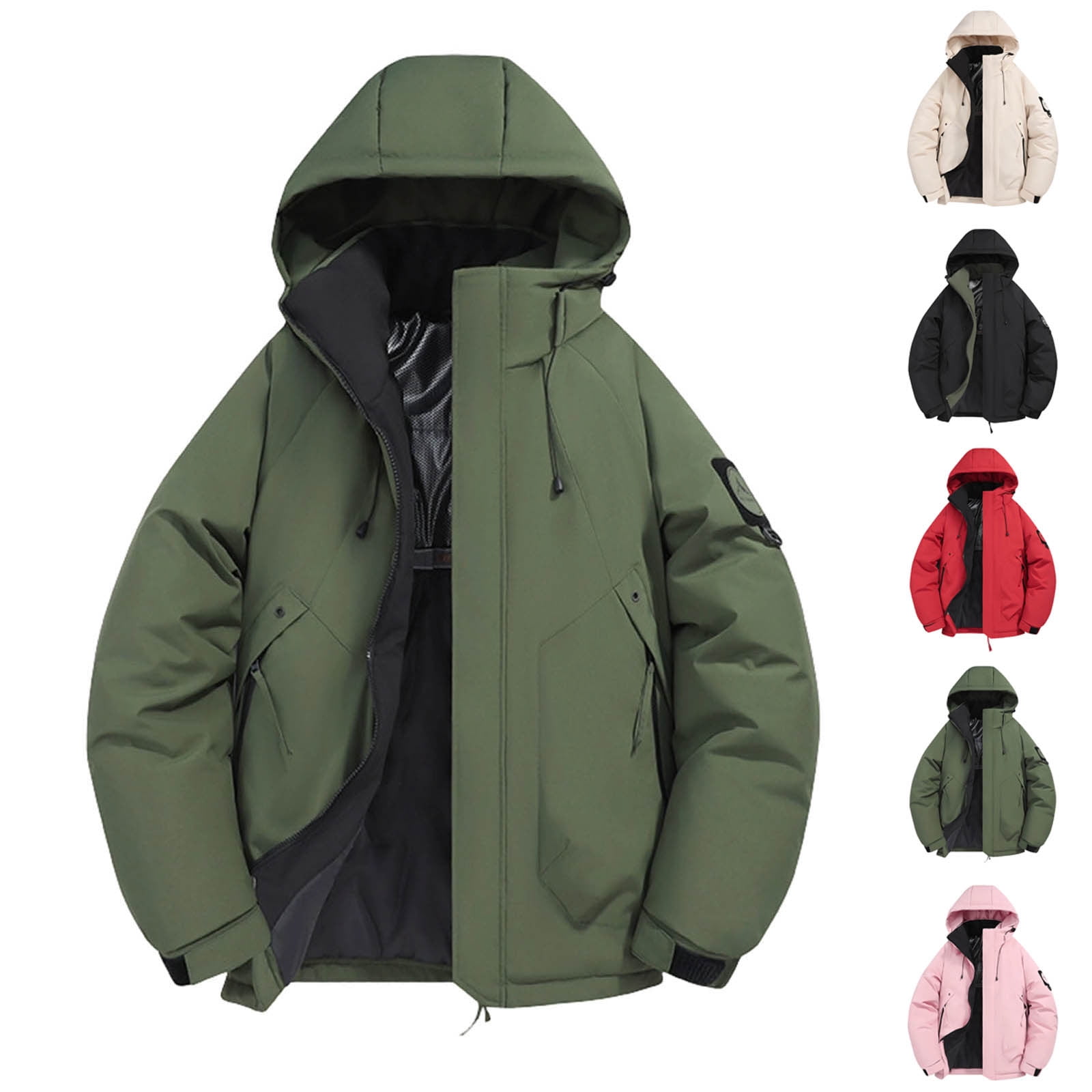 Click here for Uveasisha Mens Winter Ski Coats Waterproof Hooded... prices