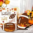 3 Pieces Fall Decor Soccer Decor for Thanksgiving Fall Tiered Tray ...