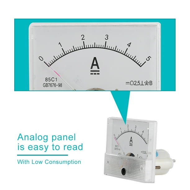 DC Analog 85C1 Current Voltmeter Voltage 2.5 Accuracy Voltage Analog ...