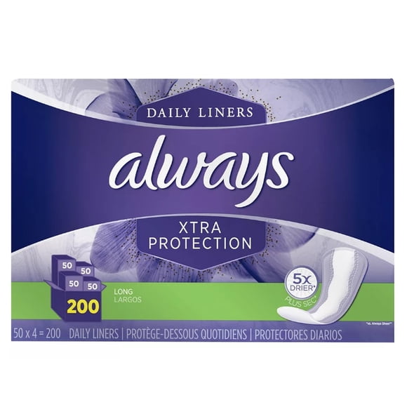 Always Panty Liners | Walmart.ca