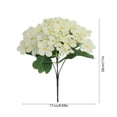 Artificial Hydrangeas and Impatiens Faux Flower Arrangements ...