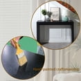 dokea Modern Black Console Table - 47" Ribbed Design Entryway Table ...