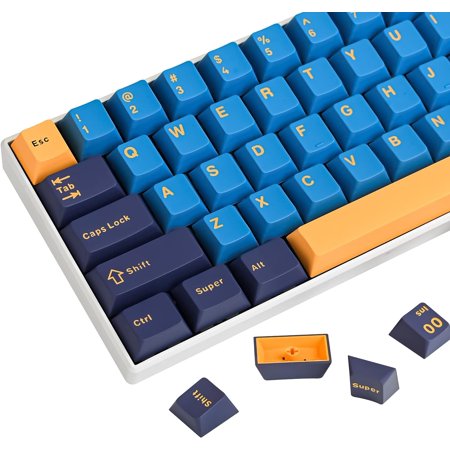 Taeeiancd Keycaps 60 Percent 172 Keys PBT Custom Gaming Keycaps Double ...