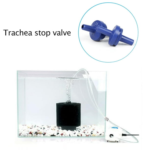 JQSM 10pcs Tracheal Check Valve Fish Tank Aquarium Non Return Oxygen ...
