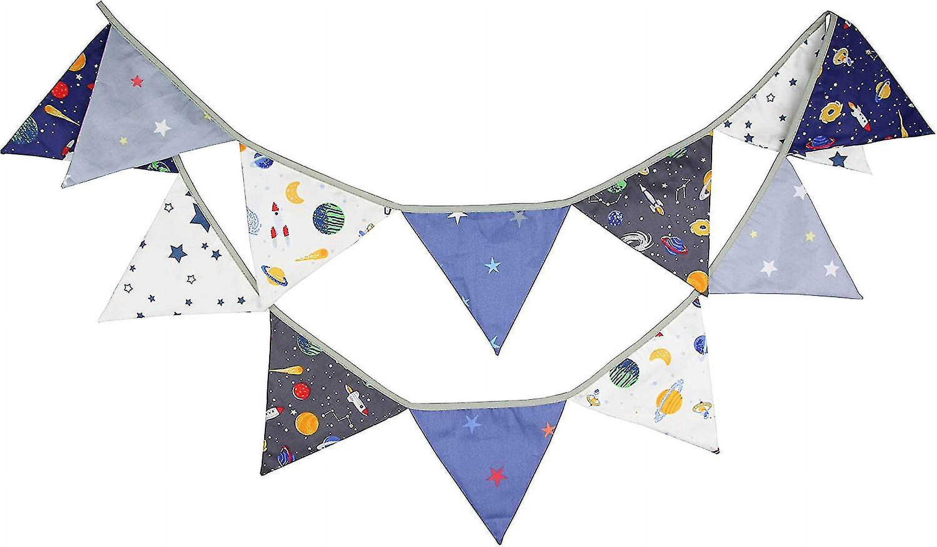 Banderas Triángulo Floral Vintage Multicolor Con Banderines Y ...