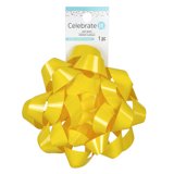 12 Pack: 5.7" Yellow Gift Bow by Celebrate It - Walmart.com
