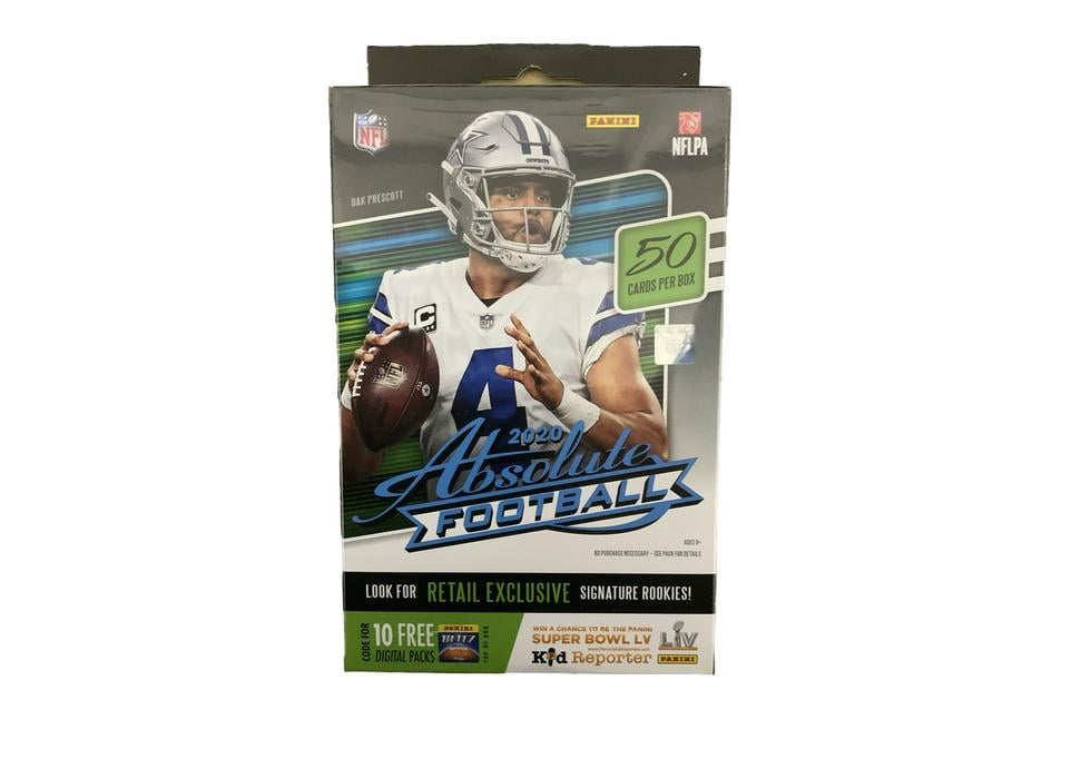 2020 Panini Absolute Football Hanger Box - Walmart.com