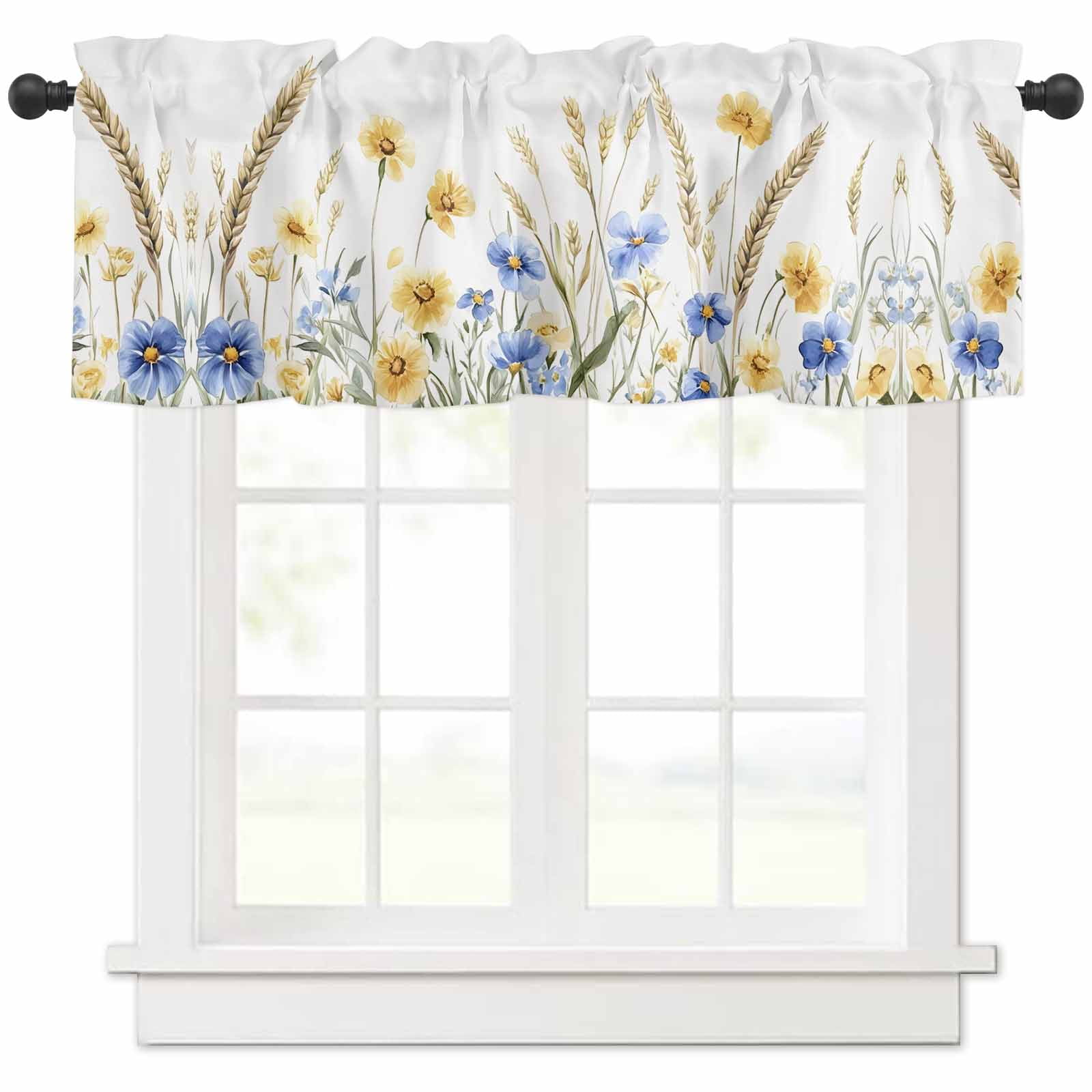 Click here for Applebless Window Treatment Valance Curtain  Yello... prices