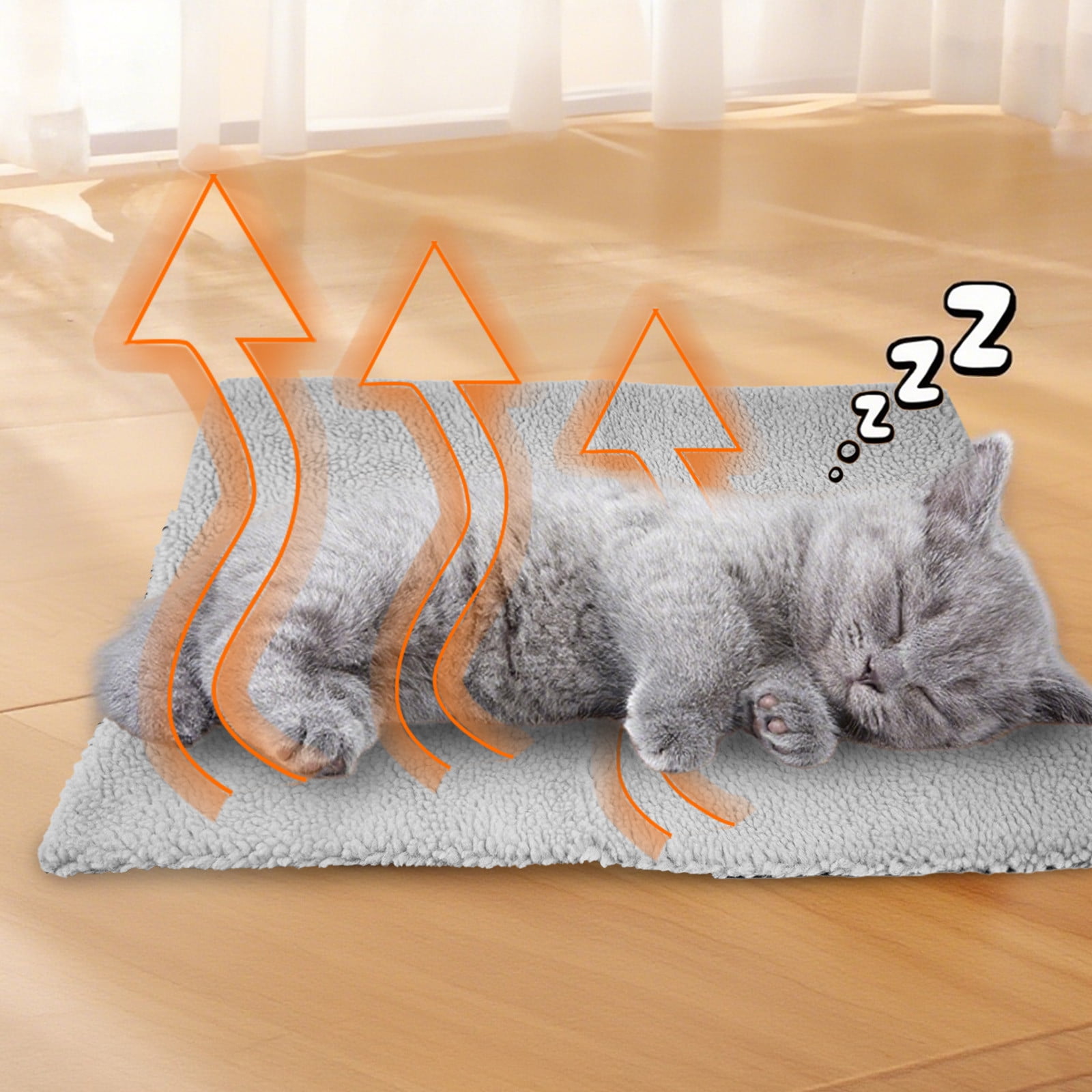 Click here for Vivavault Self Warming Pet Bed For Cats And Dogs R... prices